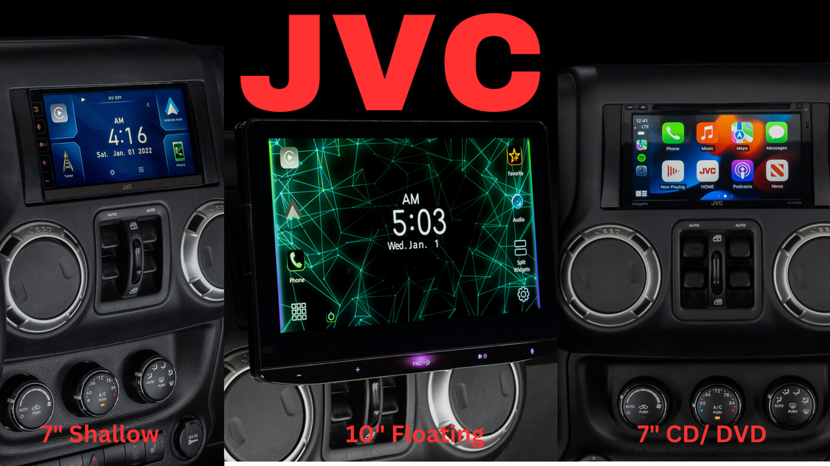 JVC 7" & 10" Head Unit Bundle Installation Guide I '07 - '18 Jeep JK ...