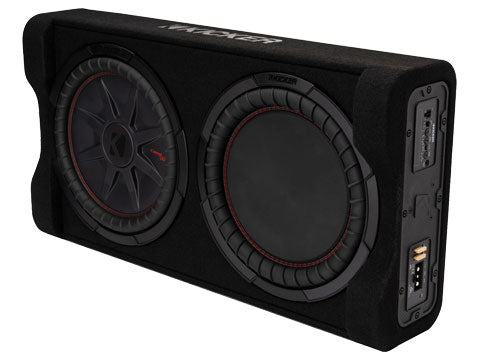 Kicker Powered Down-Firing 12" Enclosure Upgrade | '07-'18 JK Wrangler ...