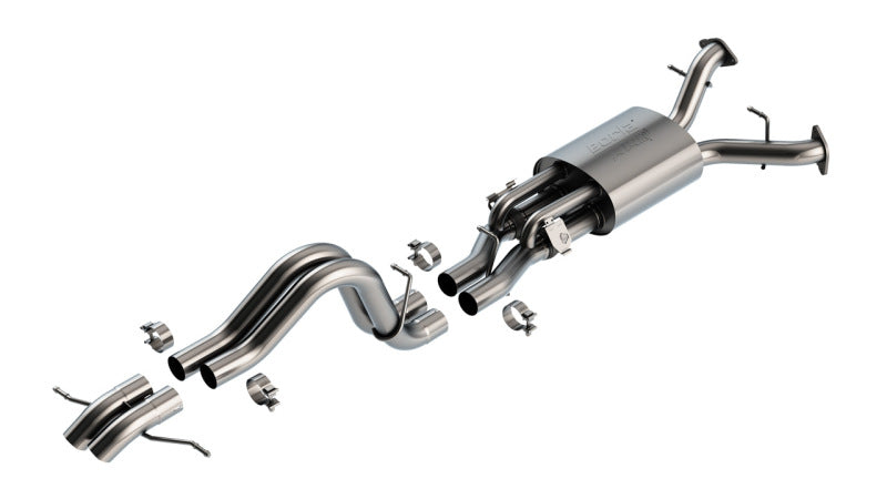 Borla 3.0L Cat-Back Exhaust System High Clearance Climber Design with ...