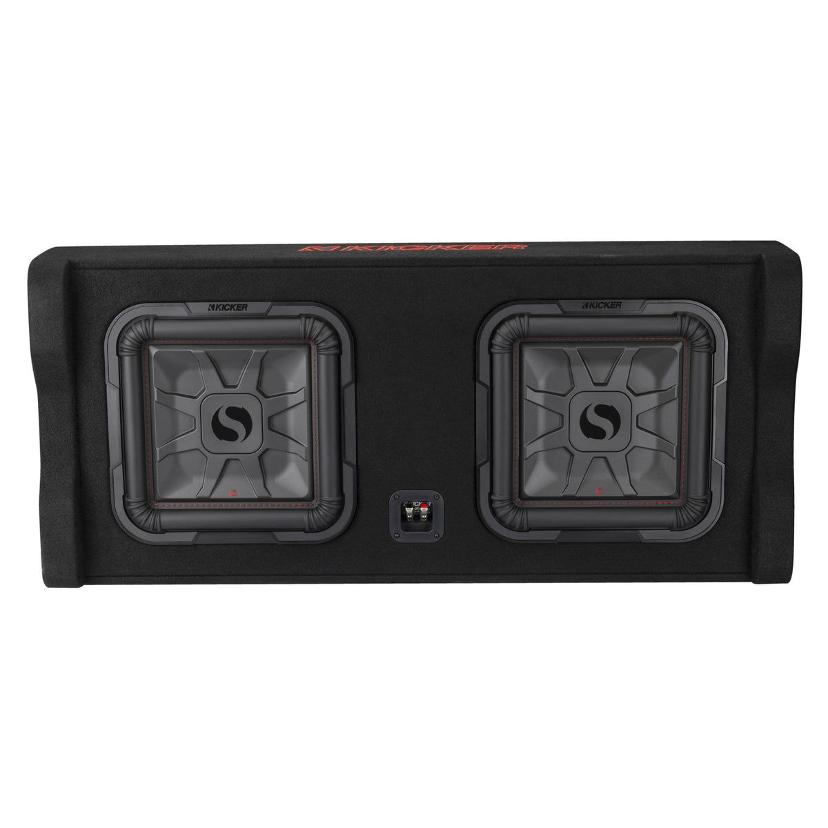 Kicker Dual Down-Firing 12" L7T 2-Ohm Subwoofer Enclosure | Universal ...