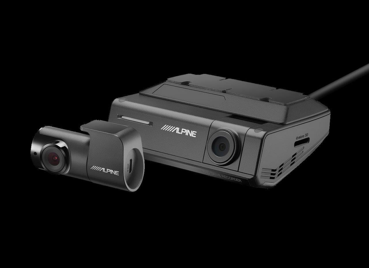 Alpine Premium 1080p HD Night Vision Dash Camera Bundle DVR-C320R | '0 ...