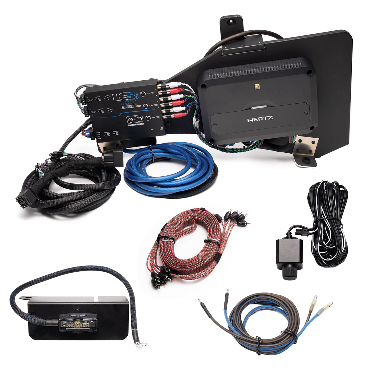 Hertz Cento Plug & Play (5-Channel) Amp Bundle Upgrade (NON-B&O System ...