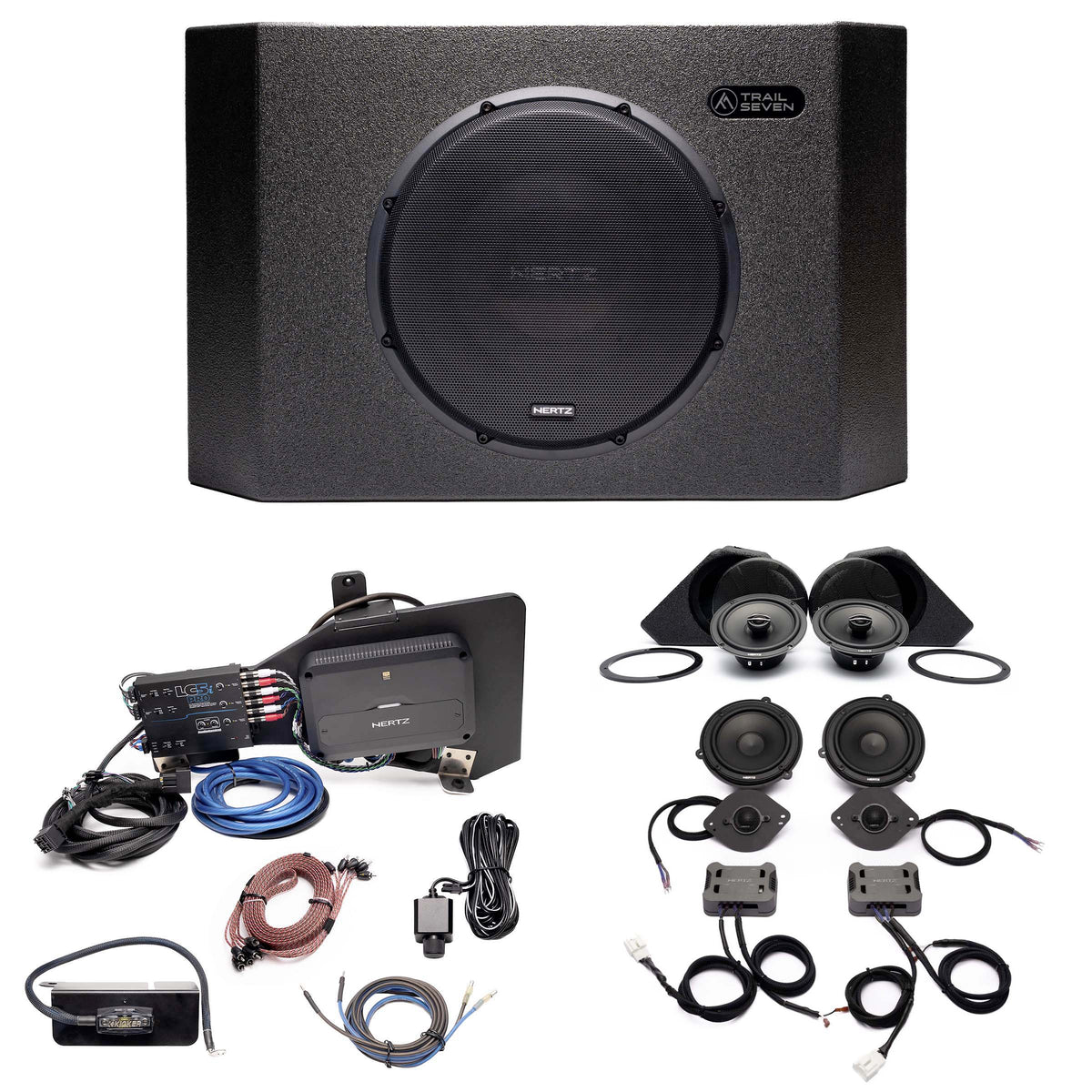 Hertz Cento PRO Plug & Play Full System (5-Channel) Bundle Upgrade (NO ...