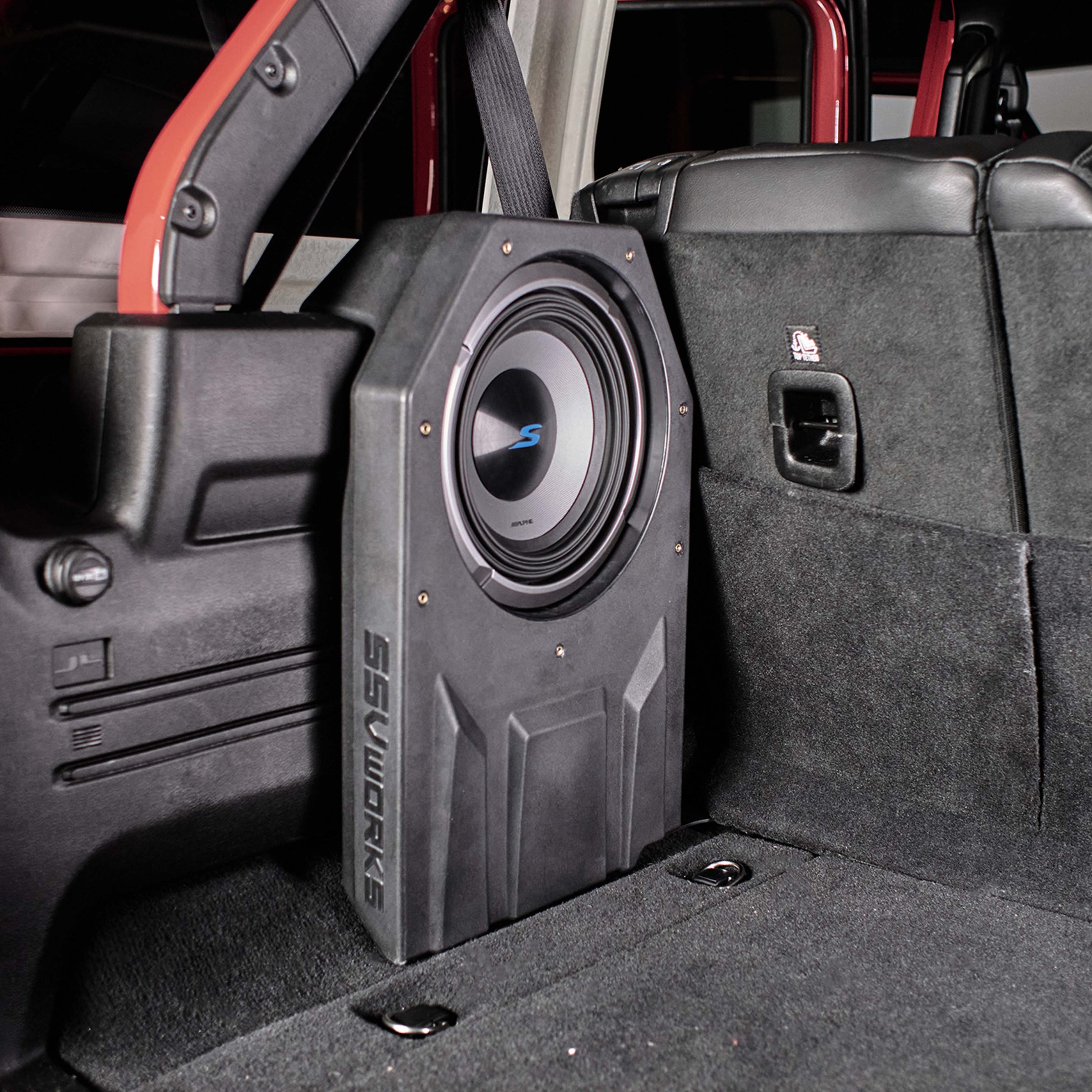 SSV Works JK 4-Door 10" Subwoofer I '07-'18 Jeep JKU Wrangler ...