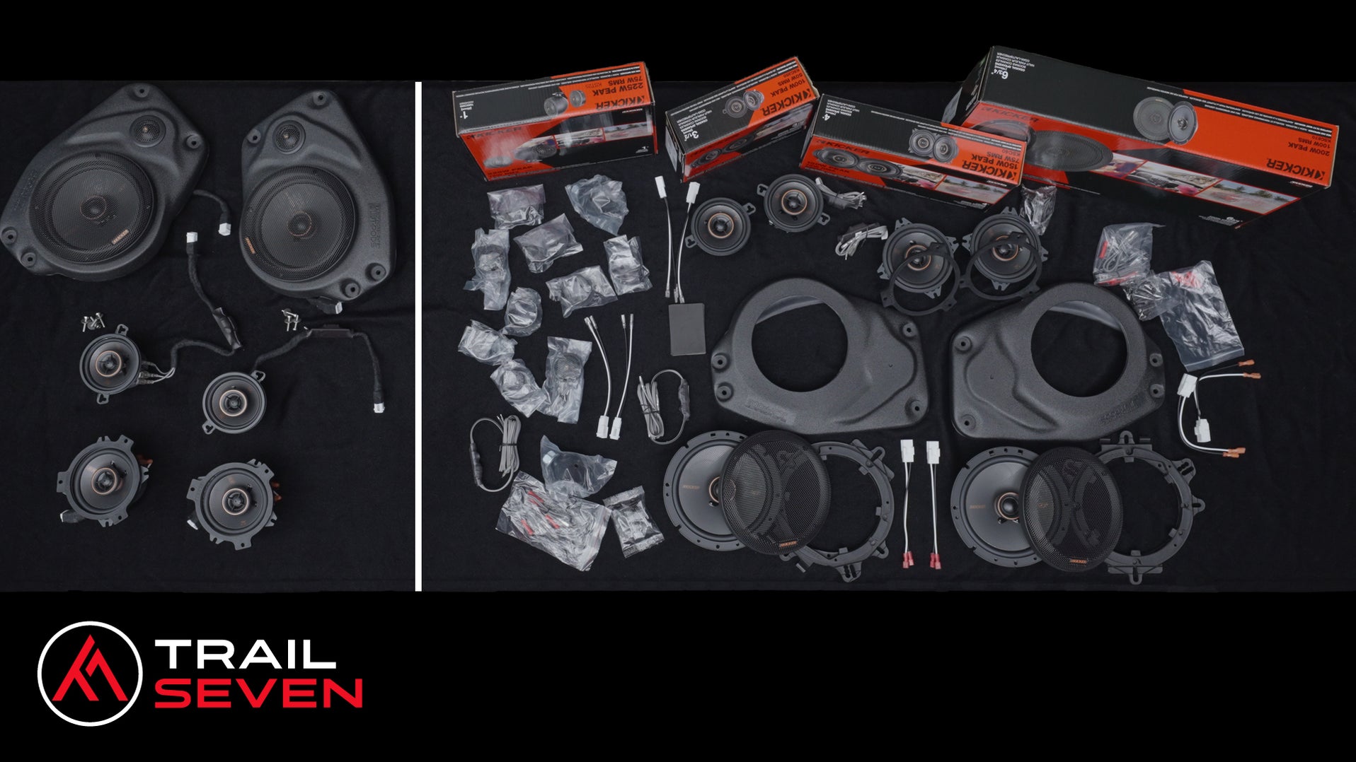 Kicker Plug & Play Speaker Bundle Upgrade (Standard) I '18-'23 JL/ '20